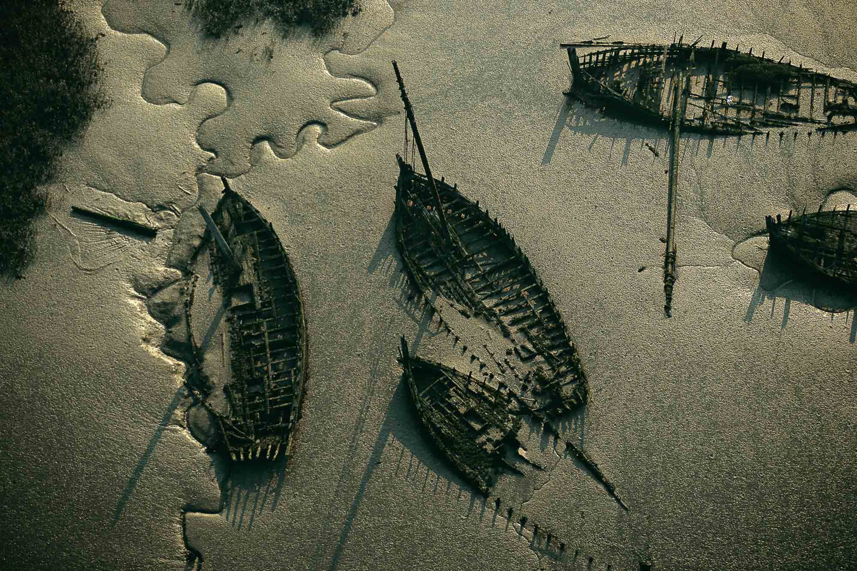 Bâteaux - Yann Arthus-Bertrand - Yann Arthus-Bertrand