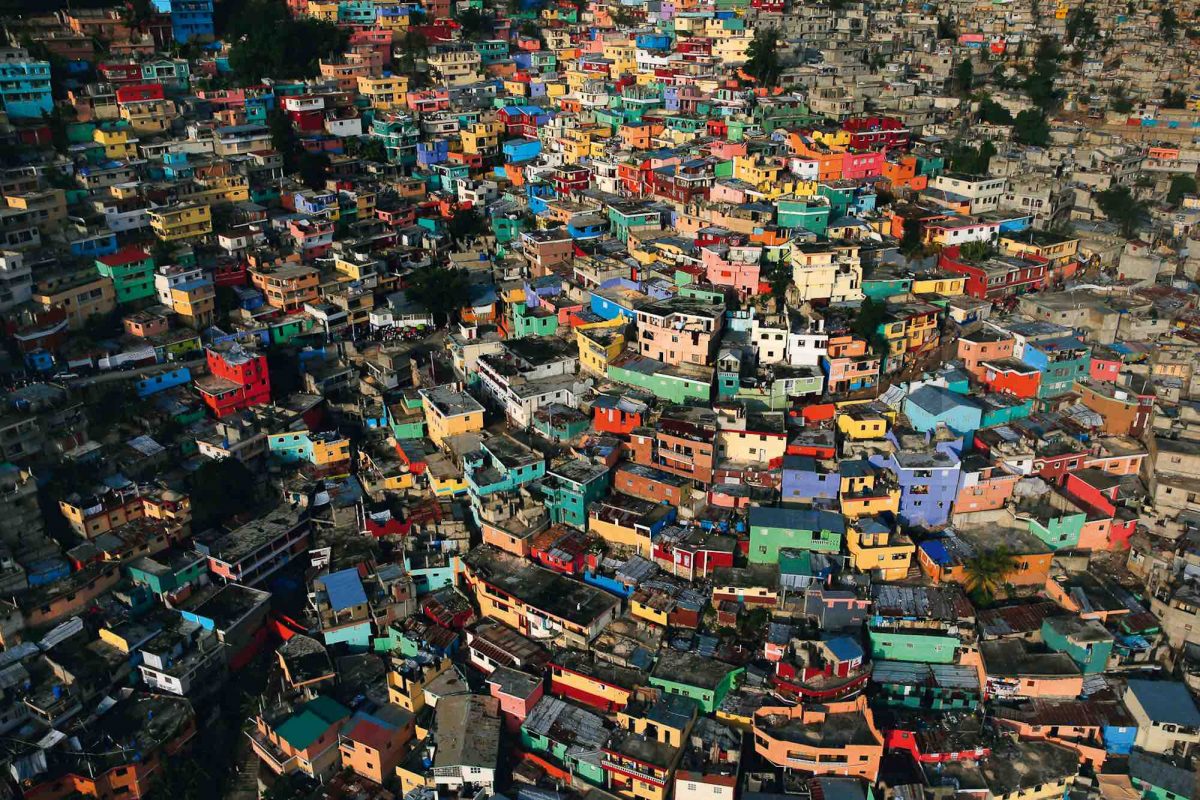 Bidonville, Haïti - Yann Arthus-Bertrand Photographie - Yann Arthus-Bertrand